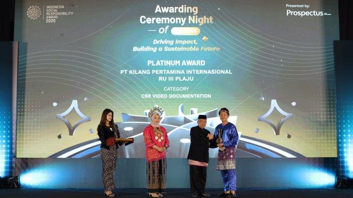 Video Belida Musi Lestari Karya Kilang Pertamina Plaju Raih Penghargaan Platinum di ISRA 2025 ...