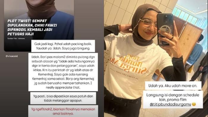 Sempat Diminta Balik jadi Petugas Haji usai Dicopot, Chiki Fawzi Ngaku ...