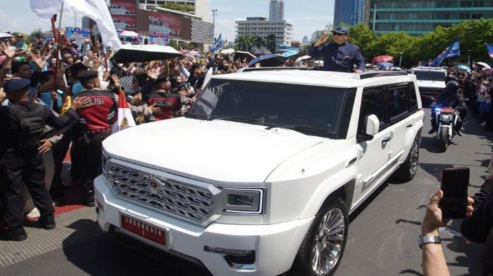 Potret MV3 Garuda Limousine Kendaraan Resmi Presiden Prabowo Buatan PT ...