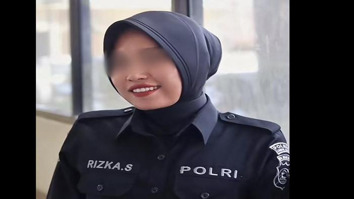 Postingan Briptu Rizka Sebelum Jadi Tersangka Kematian Suaminya ...