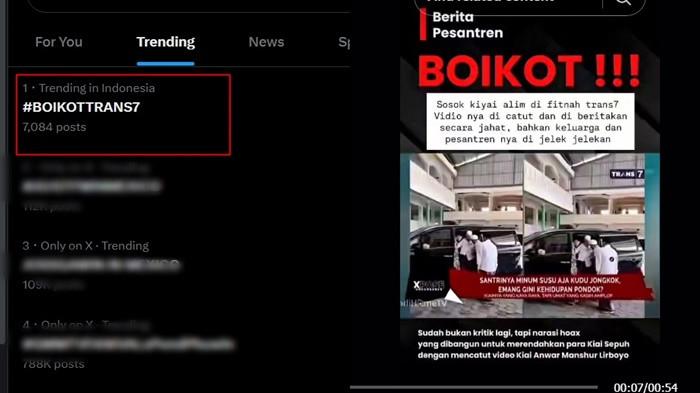 Duduk Perkara Ramainya Aksi Boikot Trans 7 Berujung Minta Maaf ...