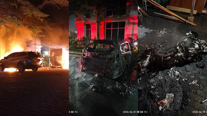 Sosok NF, Wanita Bakar 1 Mobil & 2 Motor di Kantor Perumahan di ...