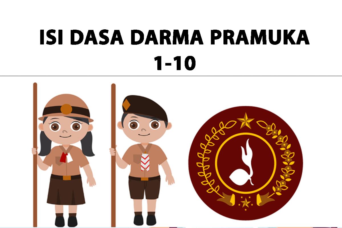 Isi Dasa Darma Pramuka 1-10, Makna dan Fungsi Lengkap Sejarahnya ...