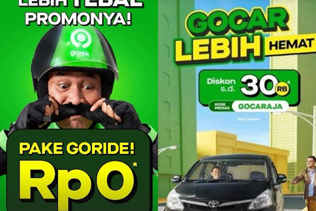 15 Kode Promo Gojek Hari Ini 24 Juni 2025, Diskon GoRide Rp0, GoCar ...