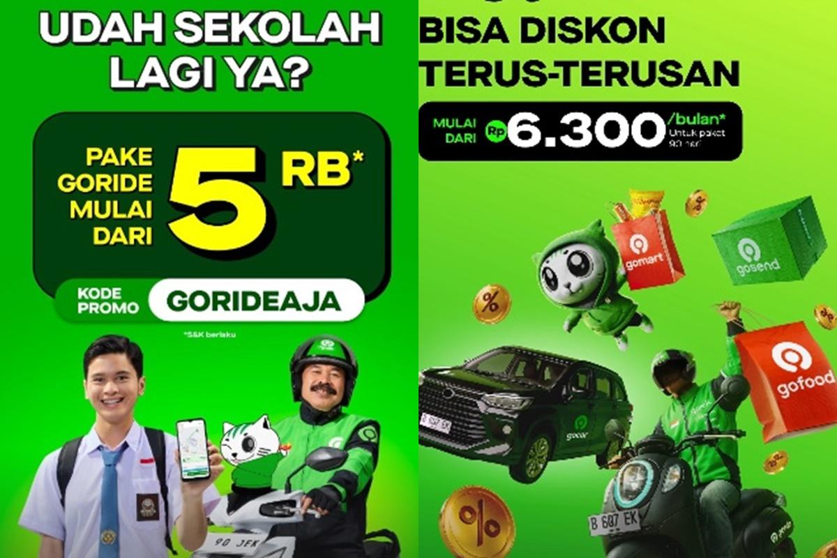 16 Kode Promo Gojek Hari Ini 4 Agustus 2025, Diskon GoRide Rp5 Ribu ...