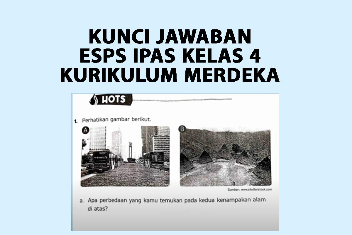 Kunci Jawaban SOAL ESPS IPAS Kelas 4 Halaman 21 Volume 2 Kurikulum Merdeka, HOTS Bab 5 ...