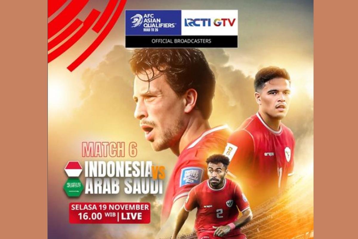Link Live Streaming TV Online RCTI Plus Timnas Indonesia vs Arab Saudi ...