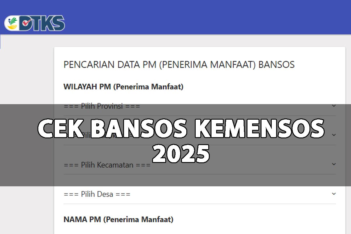 Bansos NIK KTP 2025, Ini Cara Cek Penerima PKH dan BPNT Tahap 2 Cair di Bulan Mei 2025 ...