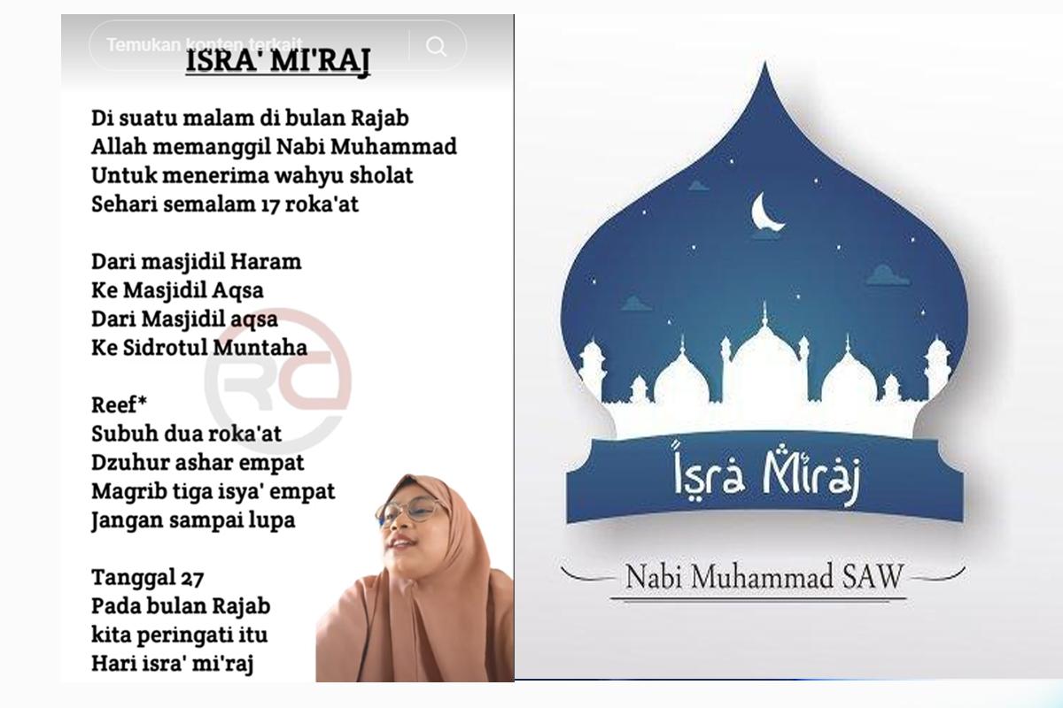 Lirik Lagu Isra Mikraj 27 Rajab Viral di Tiktok, Di Suatu Malam di ...