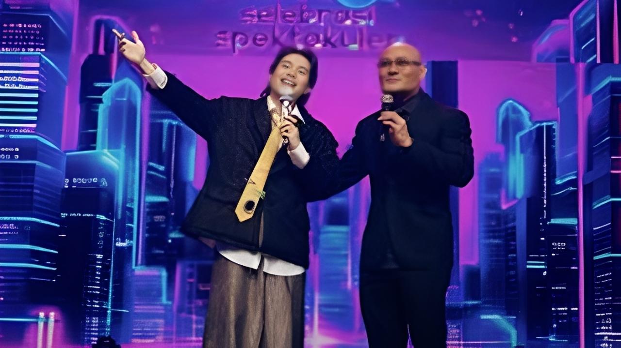 Momen Vidi Aldiano Tertatih Dituntun Deddy Corbuzier di Acara Live ...