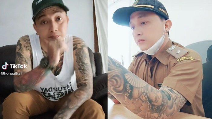 Profil Hoho Alkaf, Kades Bertato yang Viral Punya 30 Motif di Badan ...
