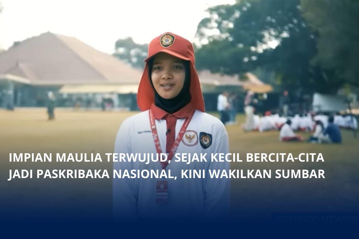 Sosok Maulia Permata Putri, Paskibraka asal Sumbar Sempat Viral sebagai Pembawa Baki Bendera di ...