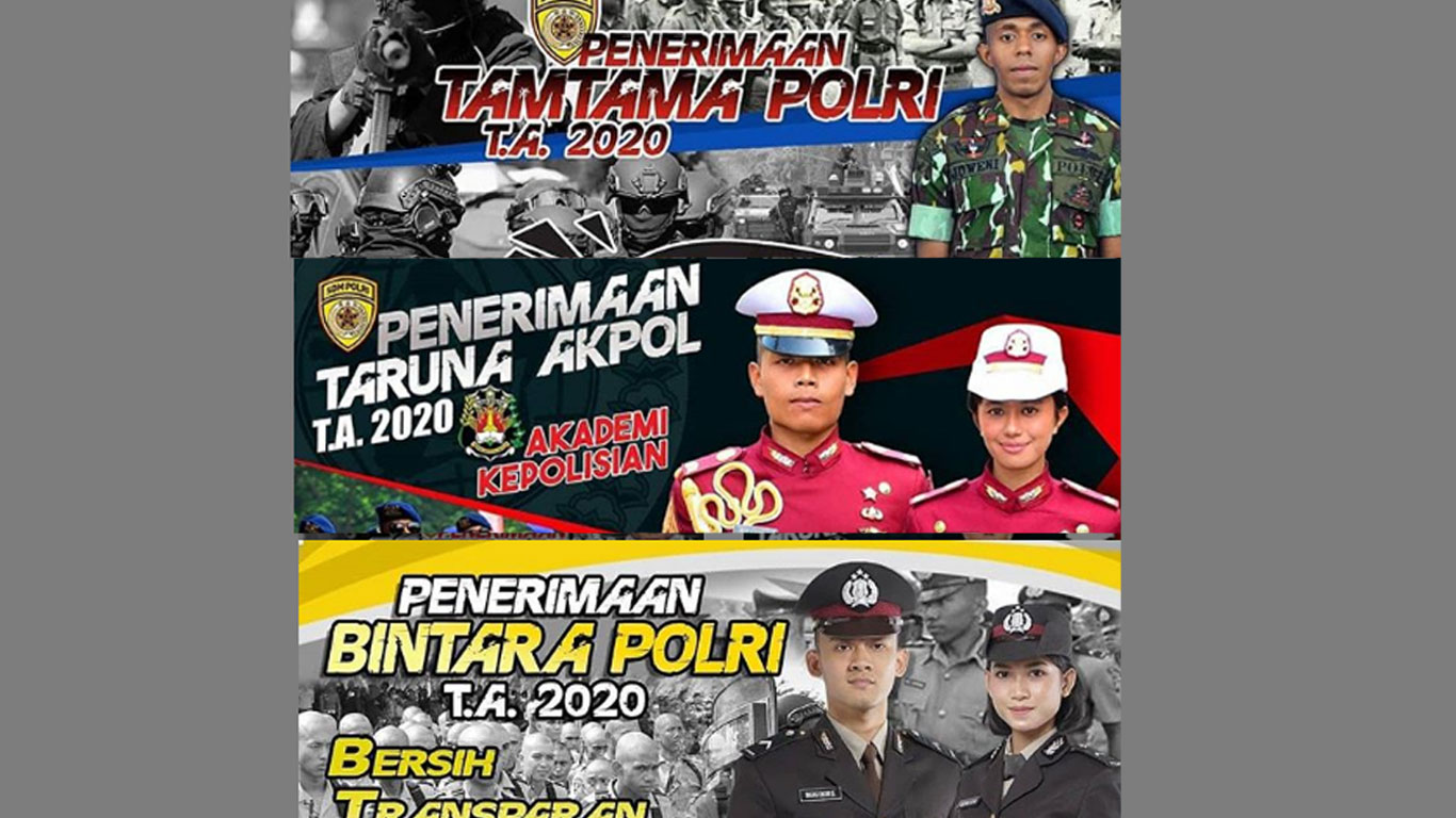 www.penerimaan.polri.go.id Link Pendaftaran Online Rekrutmen Polisi ...