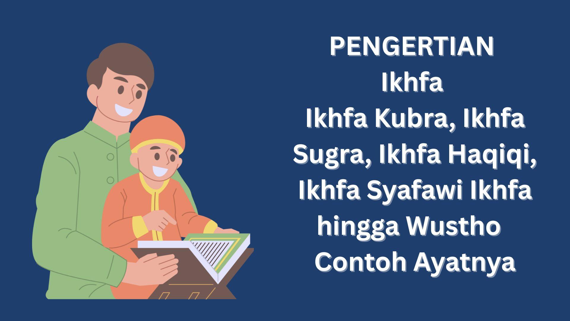 Pengertian Ikhfa dalam Ilmu Tajwid, Ikhfa Kubra, Sugra, Haqiqi, Syafawi ...