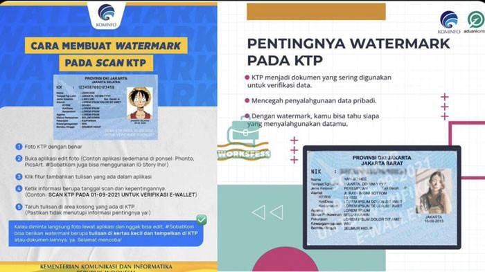 Bolehkah Melamar Kerja Pakai Scan KTP Diberi Watermark? Begini Kata ...