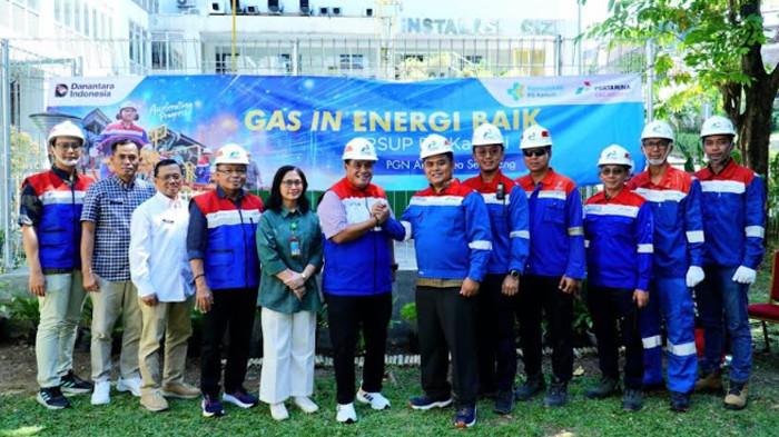 PGN Resmi Salurkan Gas Bumi, RSUP dr Kariadi Semarang: Efisiensi ...