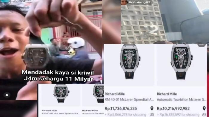 Kronologi Sebenarnya Bocah 14 Tahun Bawa Jam Richard Mille Milik Sahroni, Awalnya Asyik Main ...