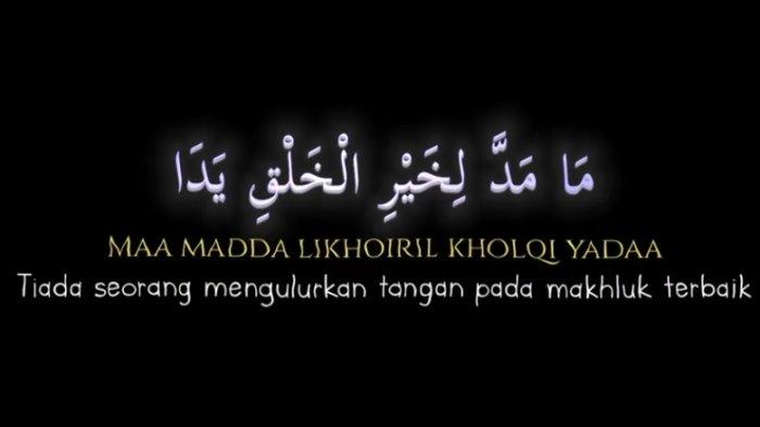Lirik Ma Madda dan Artinya Bahasa Indonesia, Dilengkapi Teks Arab dan ...
