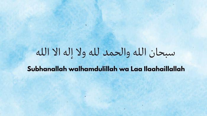 Lirik Subhanallah Walhamdulillah oleh Habib Syech Lengkap Arab dan ...