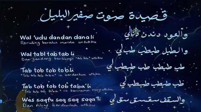 Lirik dan Arti Lagu Tob Tobi Tob Wa Ludu Dan Danali Viral di TikTok ...