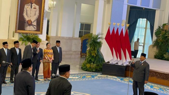 Daftar Menteri dan Wakil Menteri Baru Yang Dilantik Prabowo Di Reshuffle Kabinet Jilid 3 - Surya ...