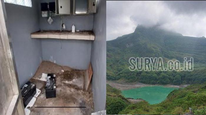 Maling Bobol Pos Pantau Gunung Kelud di Gandusari Blitar, Bawa Kabur ...