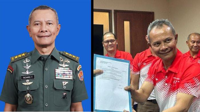BIODATA Letjen TNI Richard Tampubolon yang Daftar Sebagai Ketum PBTI ...