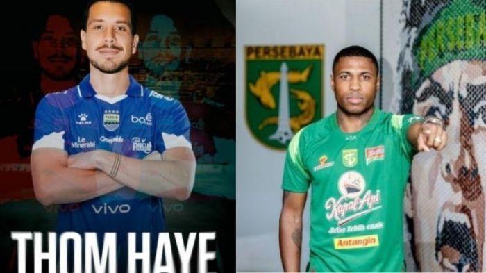Mauricio, Thom Haye dan Eliano Reijnders Bakal Debut di Laga Persib vs Persebaya Surabaya ...