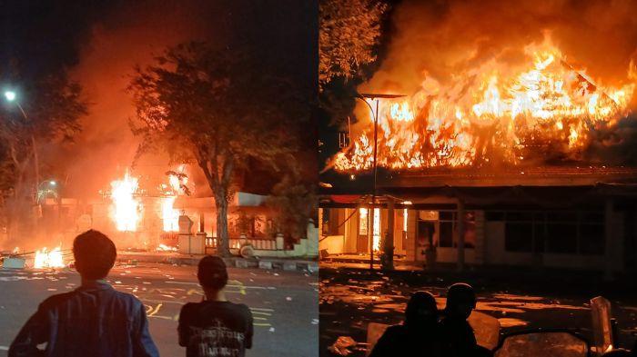 Kronologi Gedung Grahadi Surabaya Dibakar, Gubernur Jatim Khofifah ...