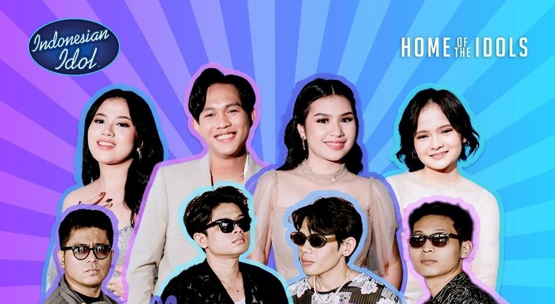 Link Live Streaming Indonesian Idol Malam Ini, Ada Kolaborasi Bareng Juicy Luicy Band - Surya.co.id