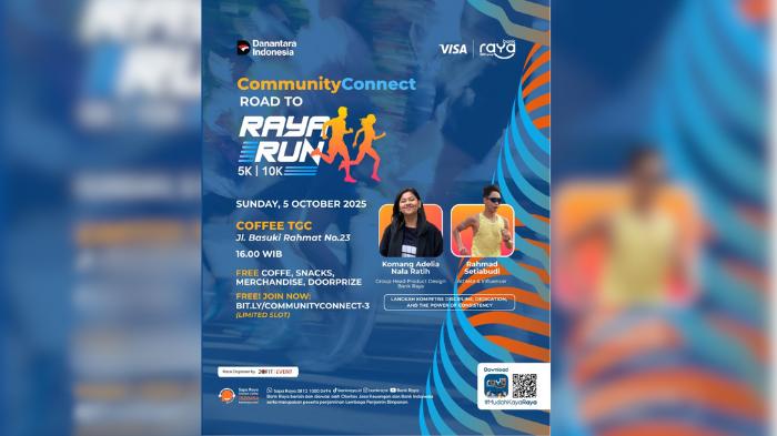 Community Connect Vol. 3: Siap-Siap Lari Bareng Menuju Raya Run 2025 - Surya.co.id