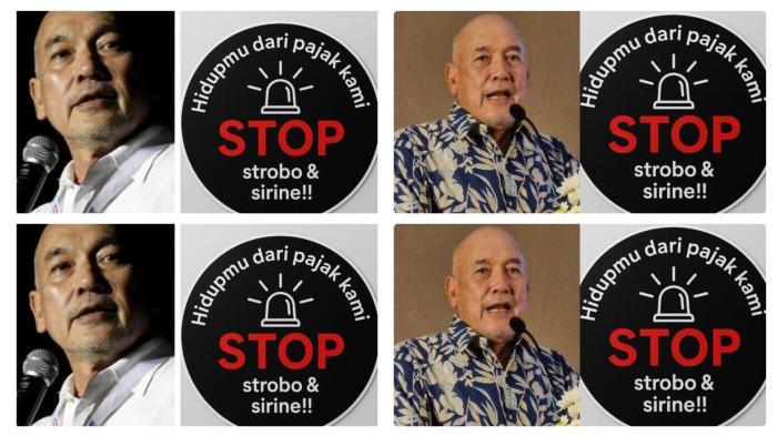 Gerakan STOP Strobo & Sirine, Hidupmu Dari Pajak Kami, Aksi Peter ...