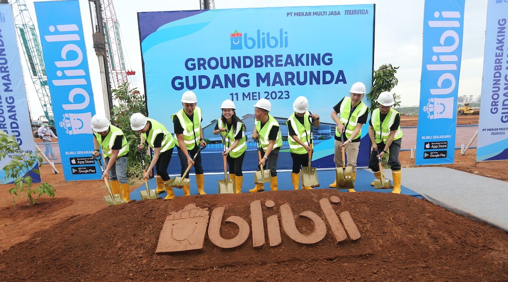 Blibli Gelar Groundbreaking Gudang Baru di Bekasi dengan Konsep Green ...