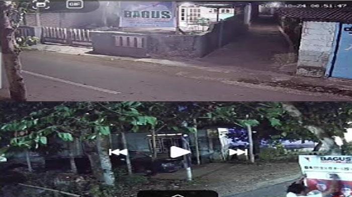 Perusakan Banner Paslon 02 Terekam CCTV, Bawaslu Bondowoso Persilakan ...