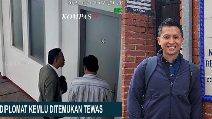 Aktivitas 2 Orang di Depan Kamar Arya Daru Diplomat Kemlu Tewas Kepala Dilakban, Terekam CCTV ...