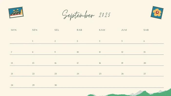 Cek Kalender 2025: Penanggalan Jawa Selasa Wage 9 September 2025 ...