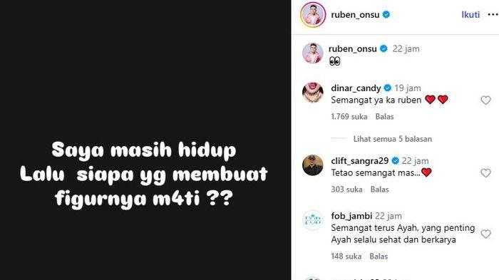 “Saya Masih Hidup” Curhat Ruben Onsu Figur Ayahnya Dianggap Mati, Anak ...