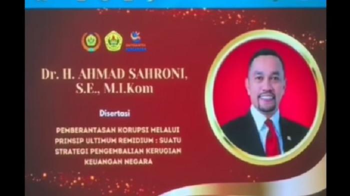 Kabar Ahmad Sahroni Usai Tak Lagi di DPR RI, Kini Bisa Tersenyum ...