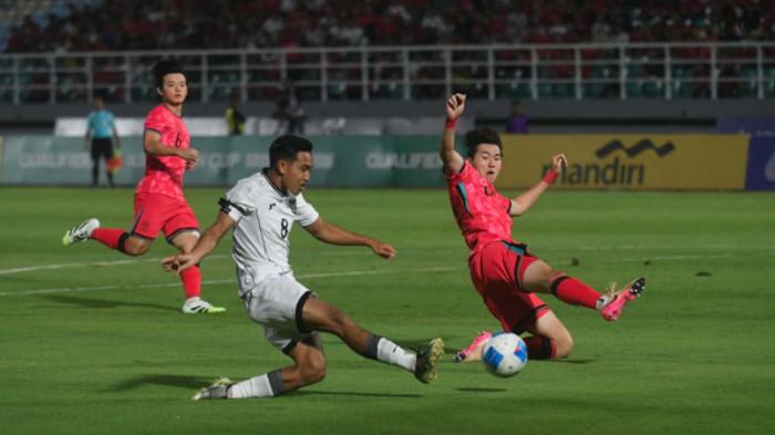 Hasil Skor Akhir Timnas Indonesia U-23 Lawan Korea Selatan, Kalah 1-0 dan Gagal Lolos ...