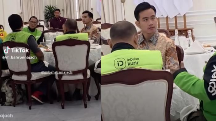 Siapa Ojol yang Diundang Gibran? Pakai Sepatu Rp2,5 Juta Bukan dari ...