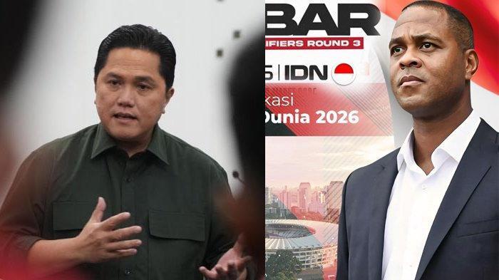 Kata Erick Thohir Usai Timnas Indonesia Dibantai 5-1 Oleh Australia, Patrick Kluivert Out ...