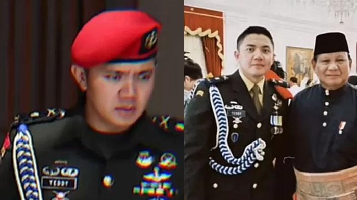 Pesona Mayor Teddy Indra Wijaya Ajudan Prabowo Subianto, Prajurit ...