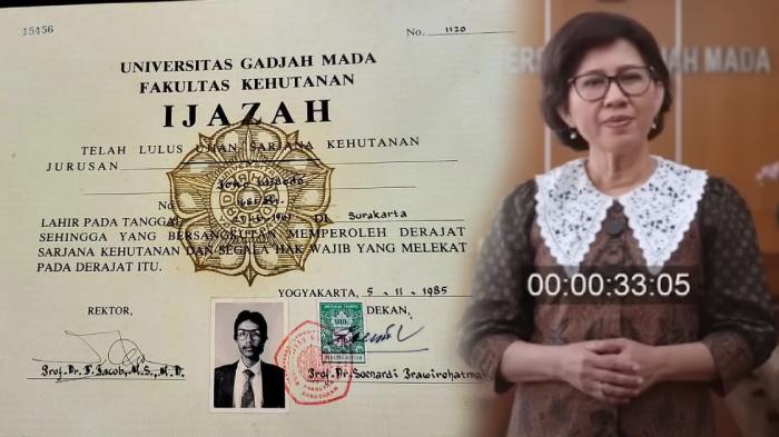 SOSOK Ova Emilia Rektor UGM Jamin Ijazah Jokowi Asli KKN hingga Wisuda, Roy Suryo Justru Curiga ...