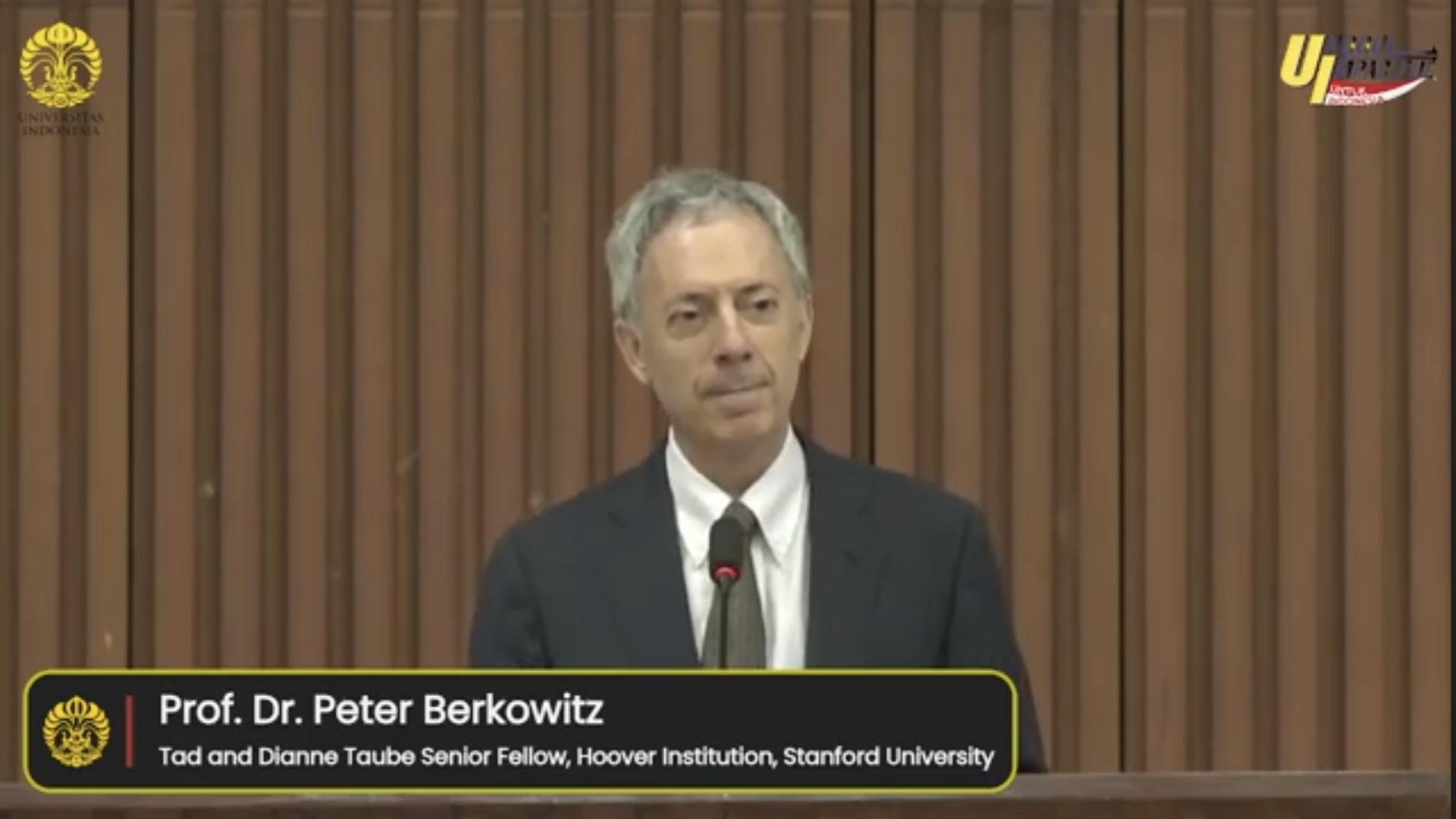 UI Minta Maaf Usai Undang Peter Berkowitz, Tegaskan Komitmen Dukung ...