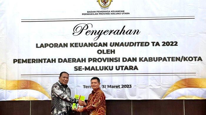 Serahkan Laporan Keuangan ke BPK Perwakilan Maluku Utara, Bupati Halmahera Selatan Komitmen Raih ...
