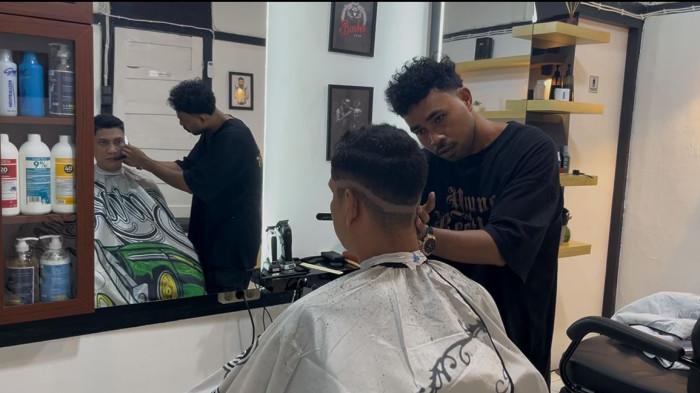 MB Barbershop di Fala Kanci, Jadi Bagian Gerakan HIPMI Ternate Kurangi ...