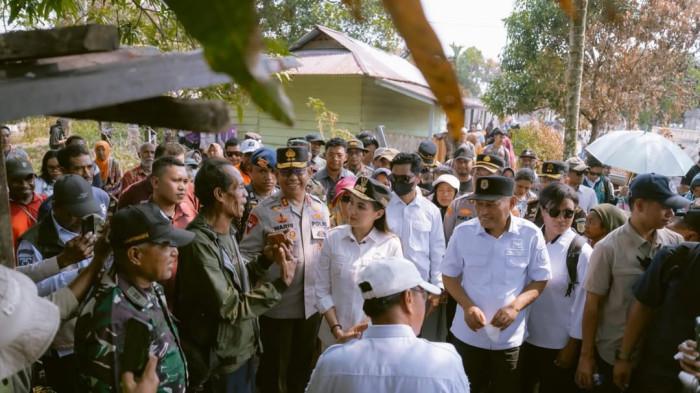Sherly Laos Tinjau Kondisi Pascakonflik di Halmahera Tengah, Ajak Warga ...