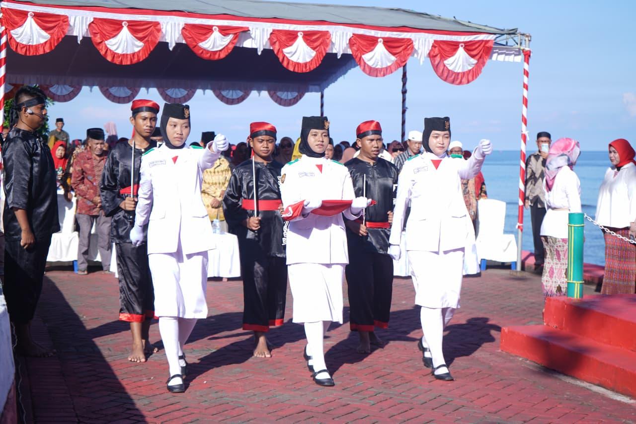 Pesan Ahmad Laiman pada Upacara Pengibaran Bendera Merah Putih di ...