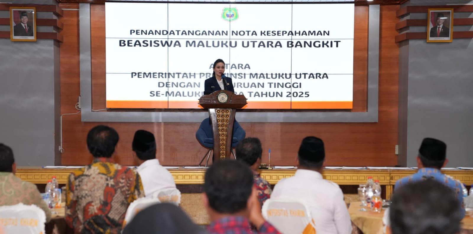 Pemprov Maluku Utara Kucurkan Rp3 Miliar untuk Beasiswa - Tribunternate.com