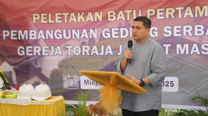Gedung Serbaguna Gereja Toraja Jemaat Masale Makassar Mulai Dibangun, Appi Sumbang 100 Zak Semen ...